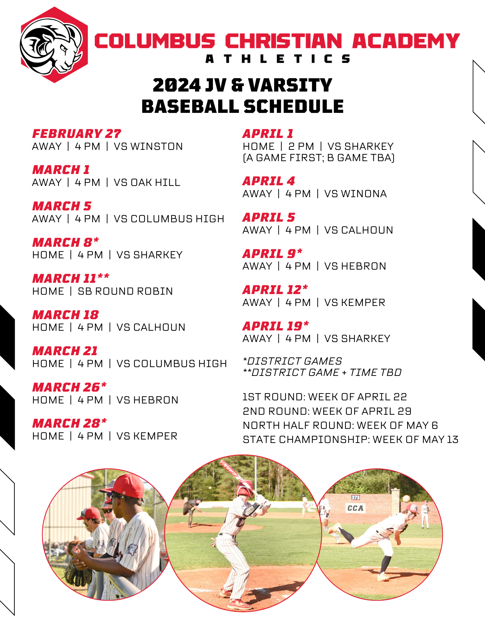 Baseball - Columbus Christian Academy
